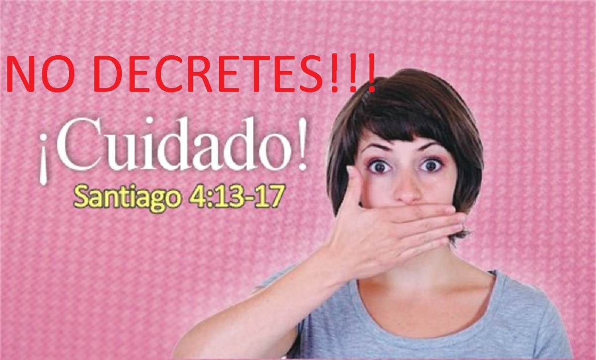 ¿POR QUÉ NO DEBES DECRETAR O DECLARAR? – Evangelio Real